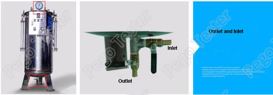 IEC60529 IPX8 High Pressure Water Tank for 0~50m Water Ingress Testing
