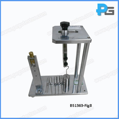 BS1363 Figure 2 Test Apparatus with Hardwood Block for Mechanical Strength Test on  Resilient Covers