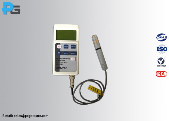 Hand-Held Temperature and Humidity Meter with Datalog Function