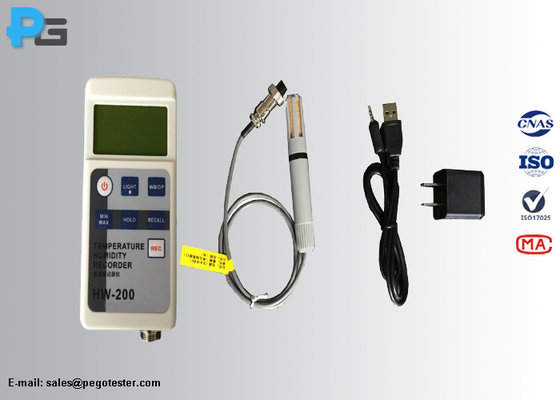 Hand-Held Temperature and Humidity Meter with Datalog Function