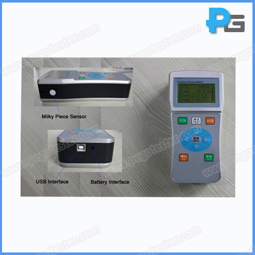 Fine Performance Portable Color Meter used to measure CCT CRI and Wavelength for Luminaire