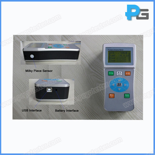 LED Hand-held Colorimeter for CCT,CRI, wavelength, chromaticity coordinates testing