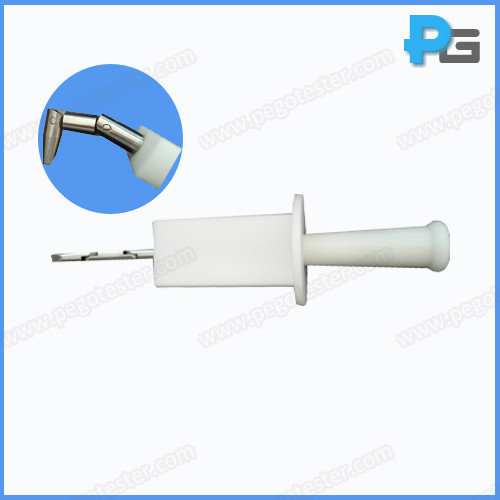 IP code access probe metal jointed test finger with PVC handle test probe B for IP2X testing with CNAS certificate