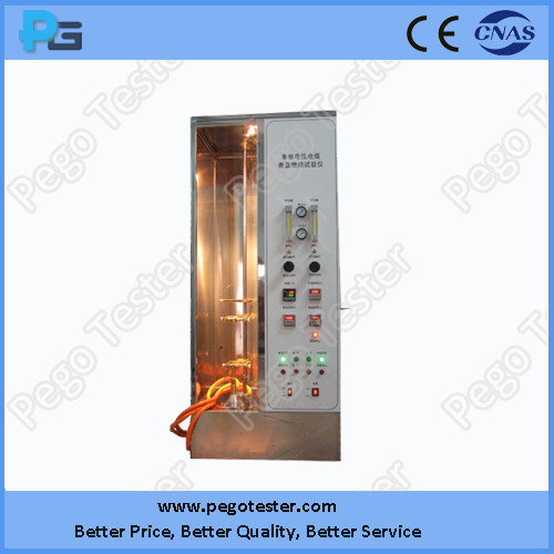 IEC60332-1 Single Wire Vertical Flammability tester for Lighting appliance and Householding Appliance