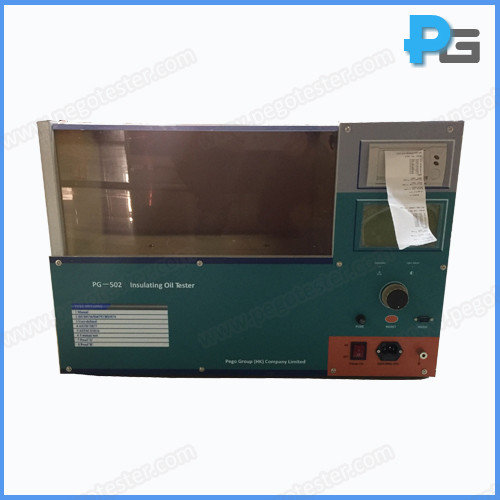 100KV Dielectric Strength Indulating Oil tester according to ASTMD1816 and IEC60156 standard