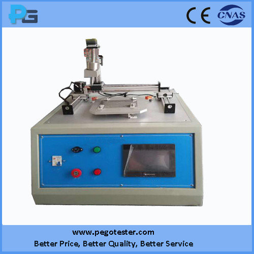 IEC60335-1 IEC60950 Scratch Tester / Abration Resistance Tester with a Hardened Steel Pin for Acessible Parts