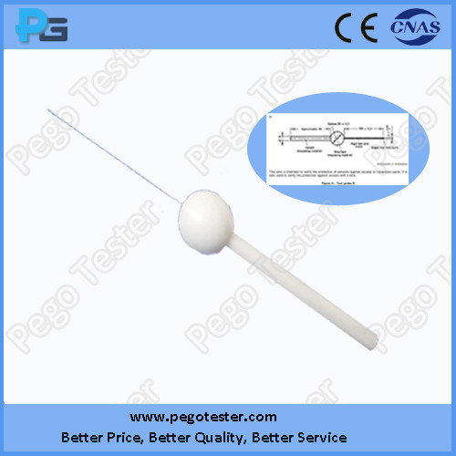IEC61032 Test Wire / Probe D for IP4X Against Solid Foreign Objects and Hazard Parts