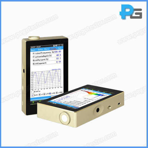 Hand-Held LED Test Equipment Flicker Photometer with range of 380nm to 780nm