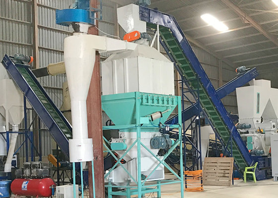 Counterflow Pellet Cooling Machine