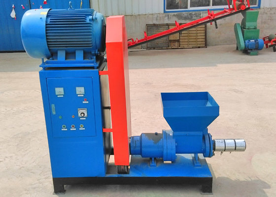 BBQ Charcoal Briquette Press Machine With 3-5mm Feeding Material Size