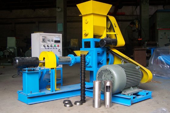 Floating 50kg 3000kg Per Hour Fish Feed Making Machine