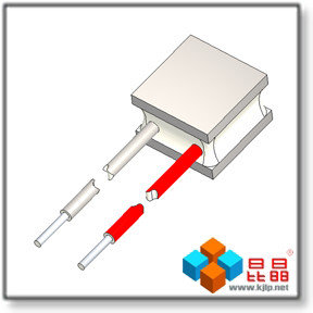 China TES1-007 Series (4.2x4.2mm) Peltier Chip/Peltier Module/Thermoelectric Chip/TEC/Cooler supplier
