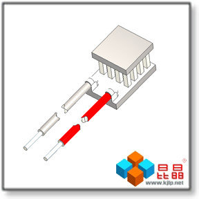 China TES1-011 Series (3.4x5.0mm) Peltier Chip/Peltier Module/Thermoelectric Chip/TEC/Cooler supplier