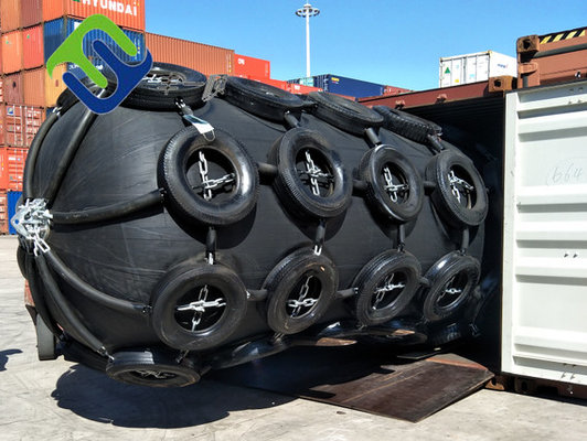 Inflatable Pneumatice Rubber Fender for ship to ship