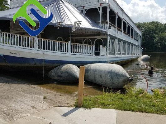 ISO14409 Inflatable marine ship airbag for launching/landing