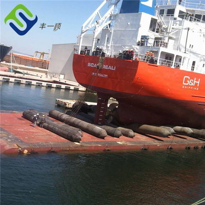 Qingdao marine rubber airbag for launching/landing