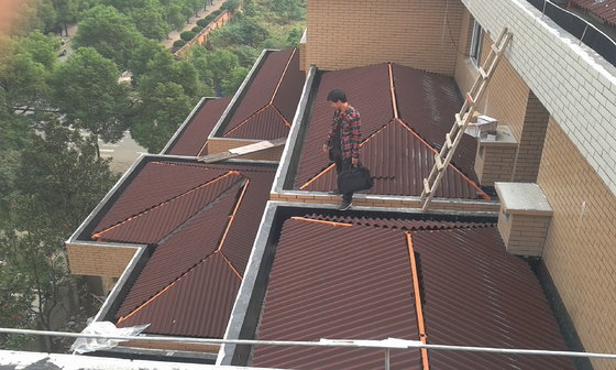 Corrugated sheeting, corrugated roof sheets
