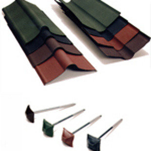 Red Black Green Corrugated Bitumen Roof Sheet