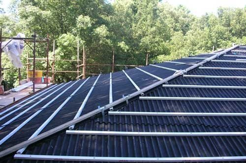 Corrugated Roofing Tile for Agricultural Buildings KRS Bitumen System