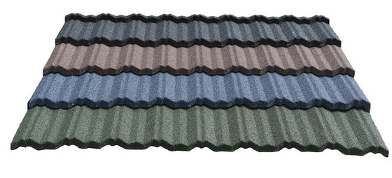 Metal Roofing, colorful Stone Chip Coated metal roofing tile For House Exterior Roofing,