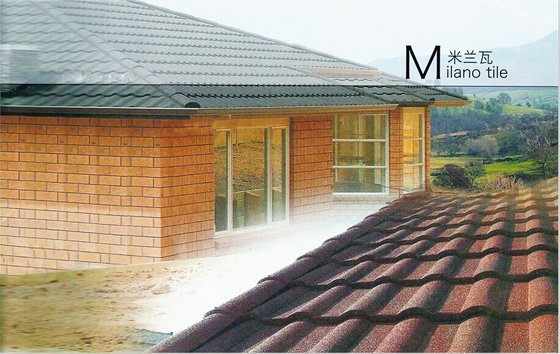Metal Roofing, colorful Stone Chip Coated metal roofing tile For House Exterior Roofing,