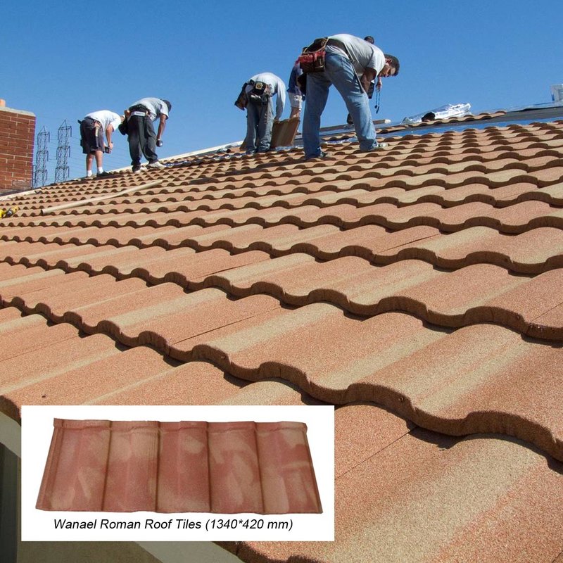 Lightweight Metal Roman Tile Durable Timeless and High-Wind Performance for Your Roof