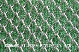 Decorative Stainless Steel Wire Mesh For Exhibition Halls / Hotels Decorations