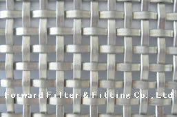 Crimped Woven Metal Mesh  Retractable Sun Protection For Trade Fair Exhibition