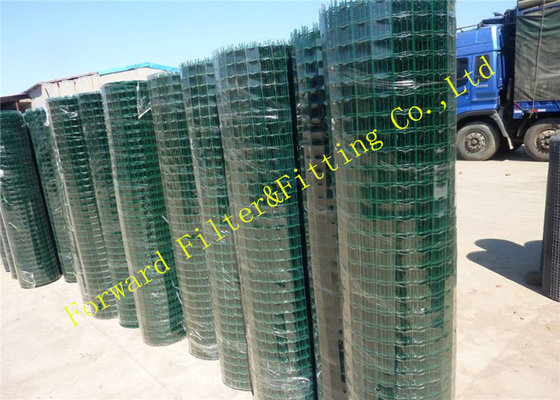 Custom Epoxy Coated Stainless Steel Woven Wire Mesh Roll , 1 - 10 Mesh