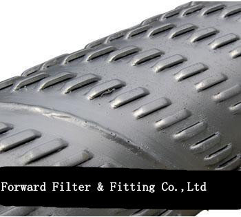 Fine Thin 316 / 316l Stainless Steel Perforated Metal Mesh Tube For Exhaust System