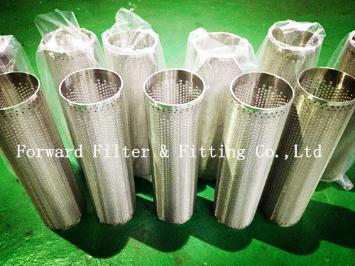 Custom Seamless Perforated Steel Pipe Of Precise Rolling / High Resistant