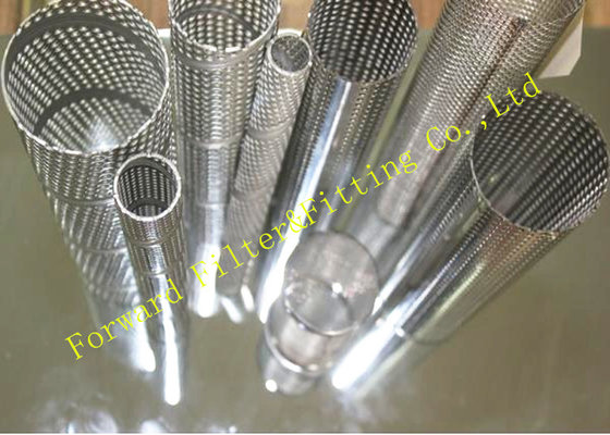 Seamless Stainless Steel Perforated Tube For Gas / Liquid / Vapor / Light Diffusion