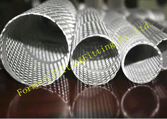 Seamless Stainless Steel Perforated Tube For Gas / Liquid / Vapor / Light Diffusion