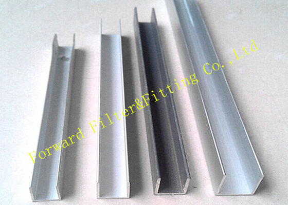 Sandblasting 3/8 Sheet Metal U Channel Aluminum Extrusion For Heavy Industrial