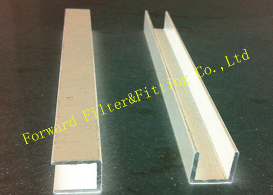 Sandblasting 3/8 Sheet Metal U Channel Aluminum Extrusion For Heavy Industrial