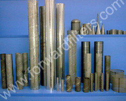 PVC Coated Mild Steel Spiral Perforated Tube Stainless With Wire Mesh