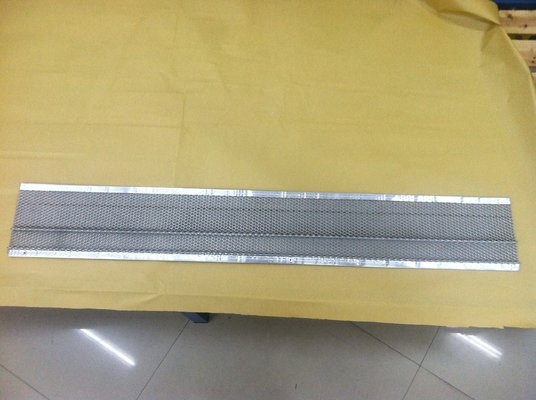 Spiral Welded Perforated Stainless Steel Tube With 0.5mm - 2.5mm Wall Thickness