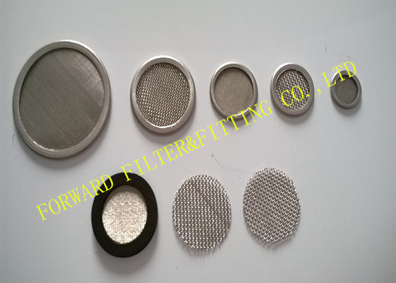 Smooth Surface Round Stainless Steel Mesh Filter Disc For Petroleum ISO 9001