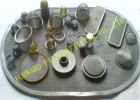 Monel Alloy Mesh Elements Sintered Metal Filters High Strength Corrosion Resistance