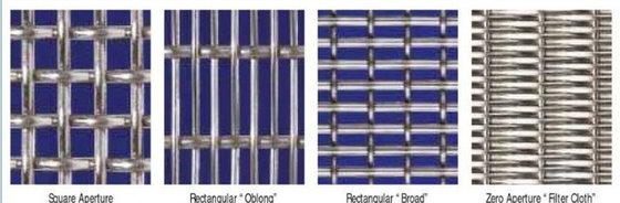 ISO Stainless Steel Crimped Woven Metal Mesh Used As Raw Material