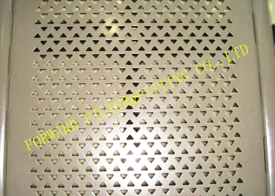 Fancy Perforated Metal Pipe Plate Hole Pattern Options ASTM SERIES