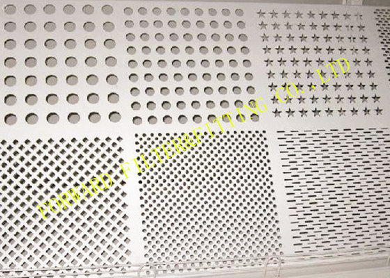 Fancy Perforated Metal Pipe Plate Hole Pattern Options ASTM SERIES