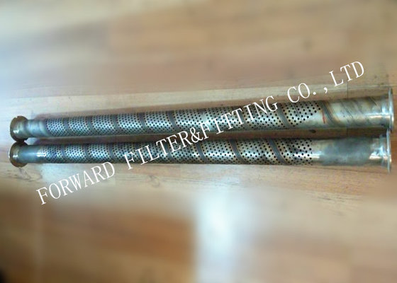 Raw Oil Sleeve Stainless Steel Perforated Tube For Sand Control Screens In Rough Filtration