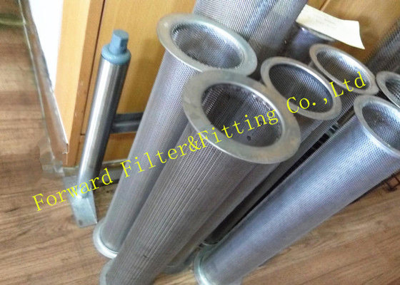 Raw Oil Sleeve Stainless Steel Perforated Tube For Sand Control Screens In Rough Filtration