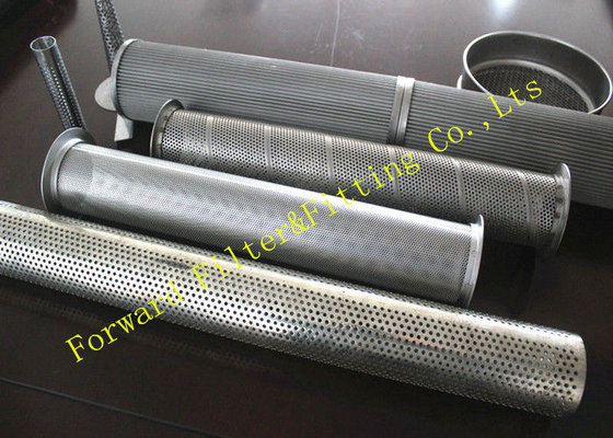Raw Oil Sleeve Stainless Steel Perforated Tube For Sand Control Screens In Rough Filtration