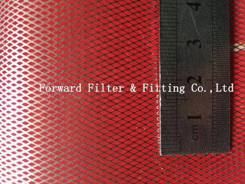 Perforated Knitted Wire Mesh Woven Steel Mesh Used A Light Frame Of The Battery