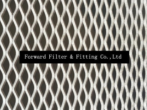 Perforated Knitted Wire Mesh Woven Steel Mesh Used A Light Frame Of The Battery