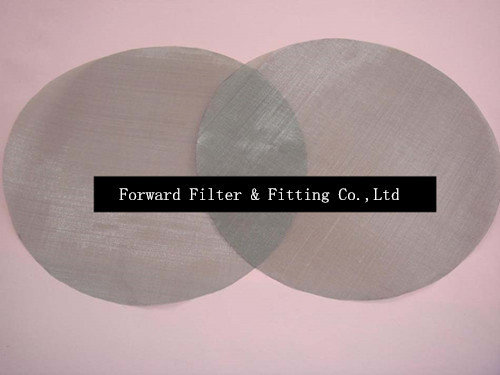 Single And Multi Layer Wire Mesh Filter Disc Used Screening Of Grain Or Oil