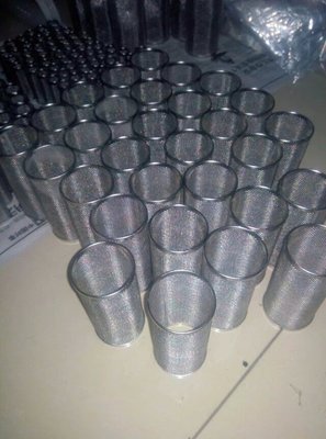 Stainless Steel SS Wire Mesh Air Filter Tube And Cone And Disc Shape