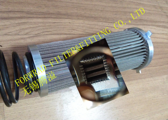 Aluminum Rigid Wire Mesh Tube / Perforated Metal Tubing Stainless Steel Element